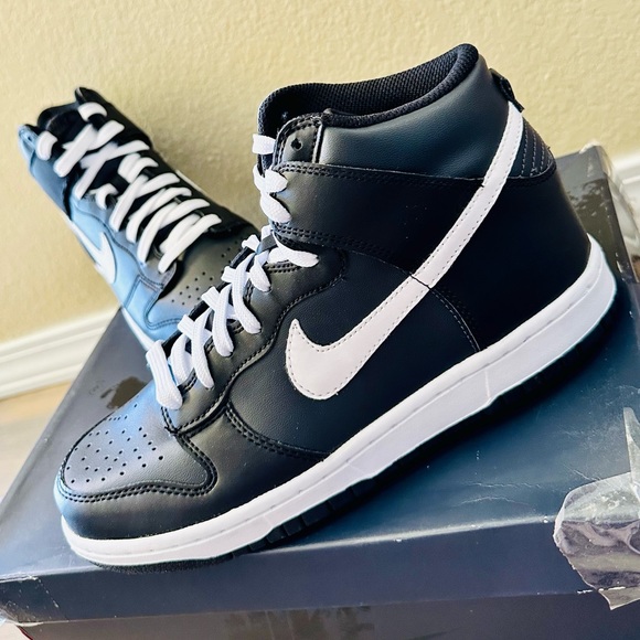 Nike | Shoes | New Unisex Nike Dunk Hi Gs Venom Whiteblack Sneakers ...